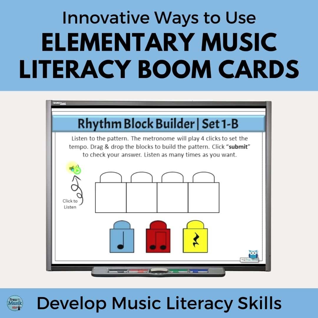 Innovative Ways to Use Boom Cards - Elementary Music Lesson Ideas