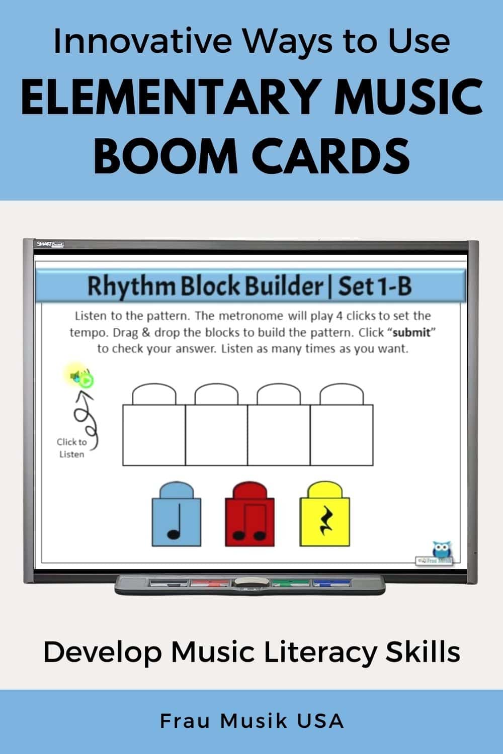 Innovative Ways to Use Boom Cards - Elementary Music Lesson Ideas
