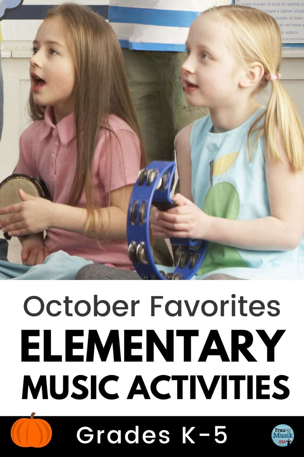 Fun Elementary Music Lessons to Teach Music Skills - October 2025