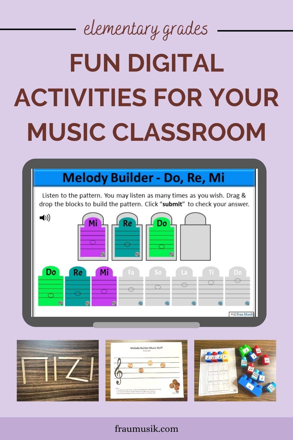 Fun Interactive Digital Activities for Music Class