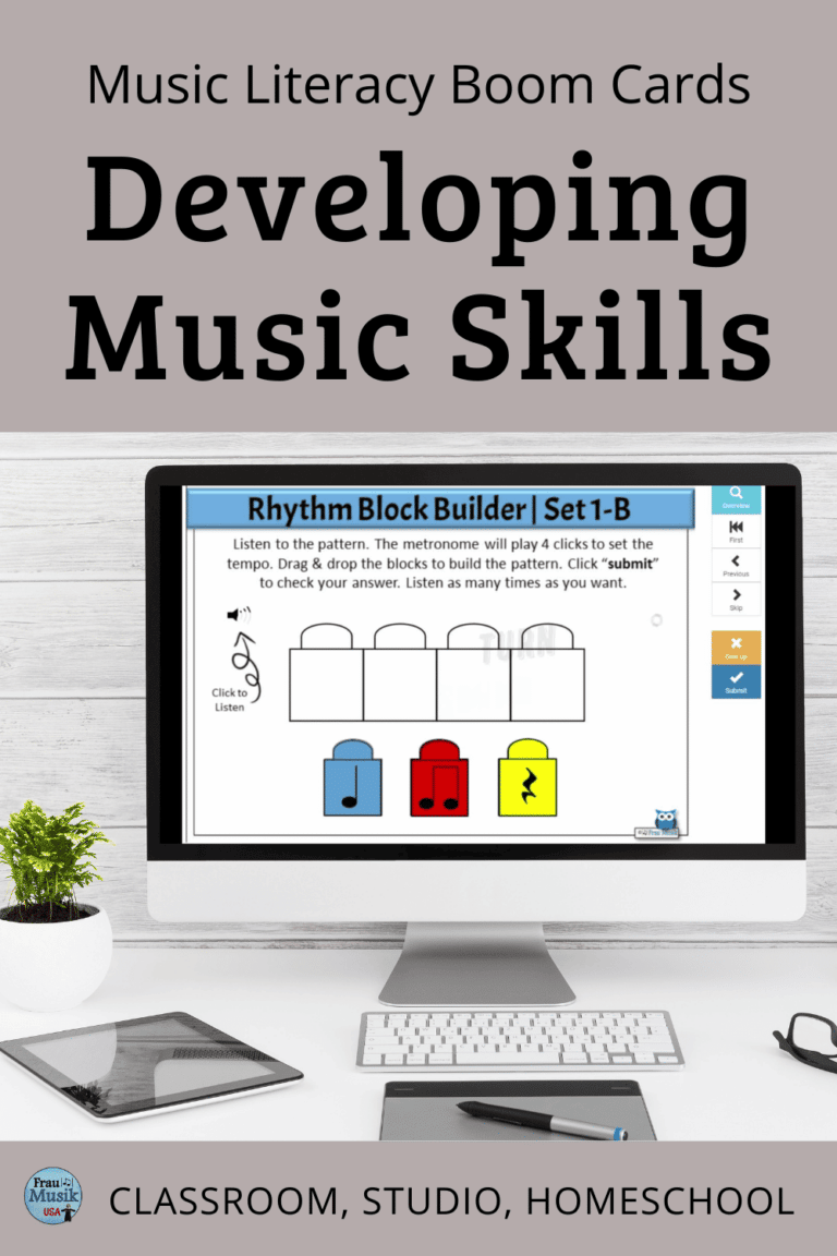 How to Develop and Assess Music Reading Skills with Boom Cards