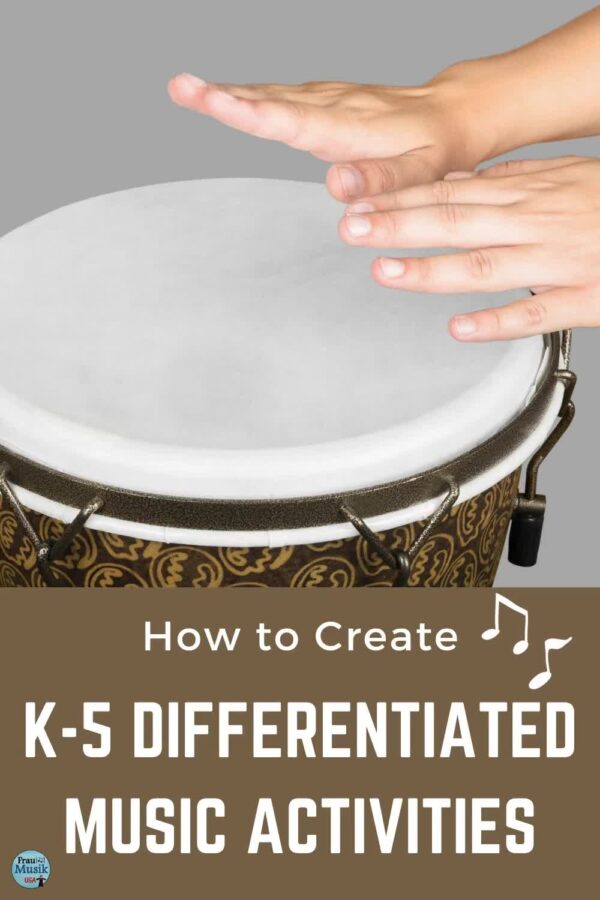 How to Create Differentiated K-5 Music Activities