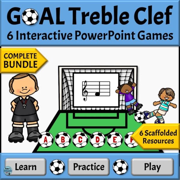 Free and Fun Treble Clef Note Name Games