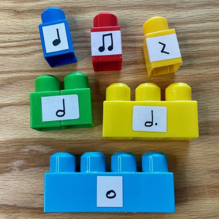 How to Make Rhythm Blocks - Elementary Music Manipulatives