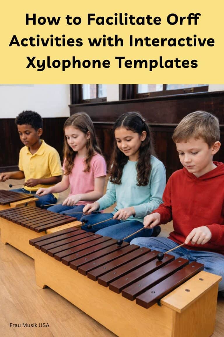 How to Facilitate Orff Activities with Interactive Xylophone Templates