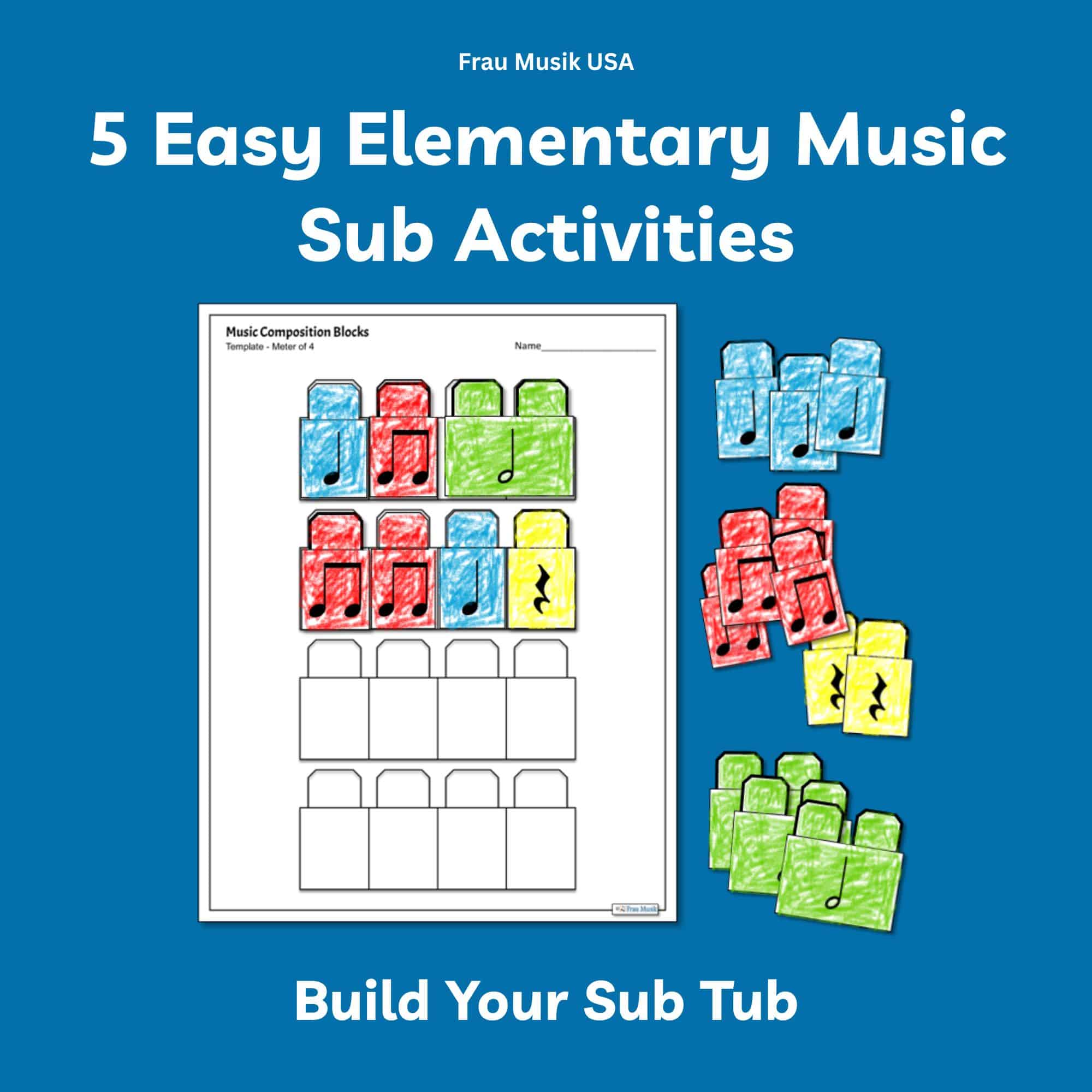 “Non-Music” Sub Survival Guide: 5 Engaging Elementary Music Activities ...